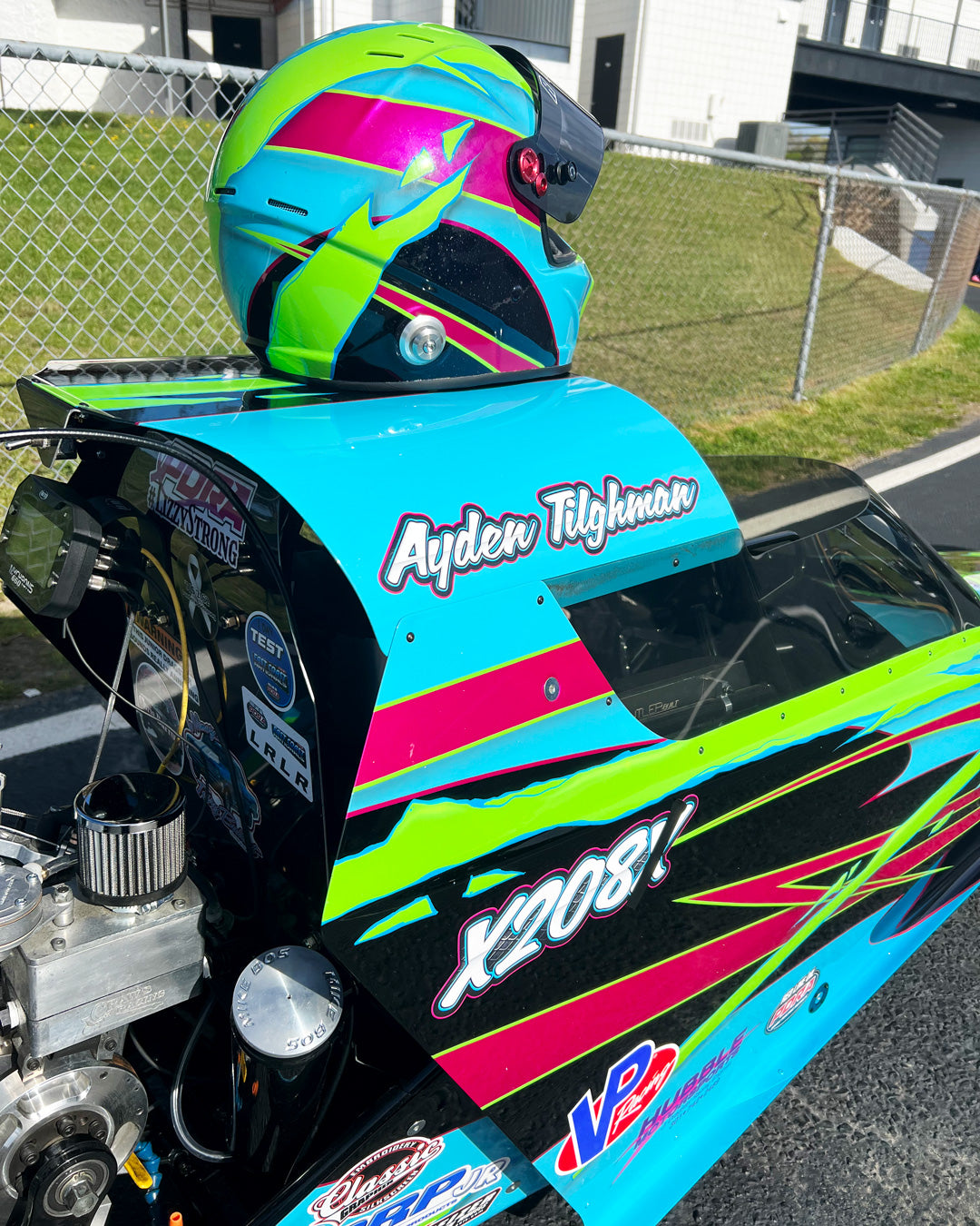 Professional Drag Racing Name/Number Kit – Racer Tees