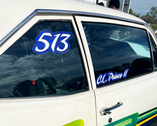 Professional Drag Racing Name/Number Kit – Racer Tees