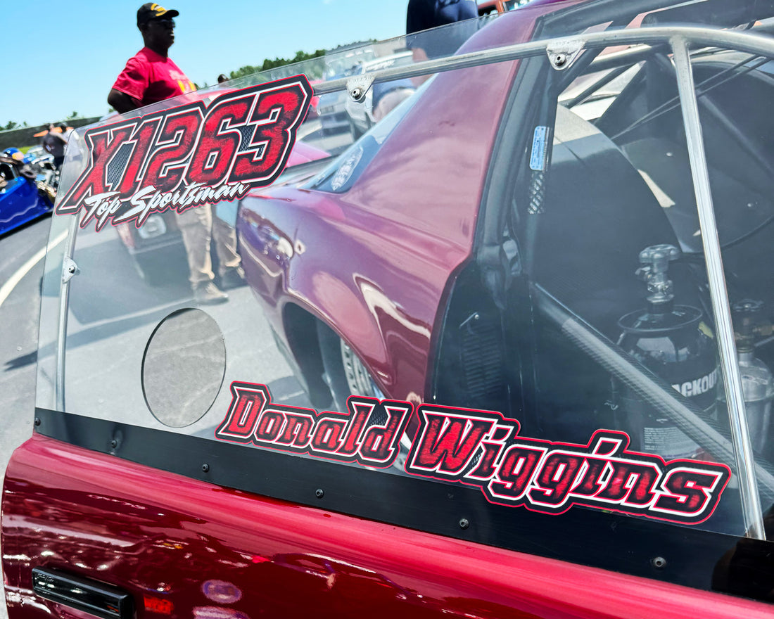 Professional Drag Racing Name/Number Kit – Racer Tees