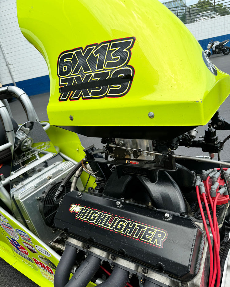 Professional Drag Racing Name/Number Kit – Racer Tees