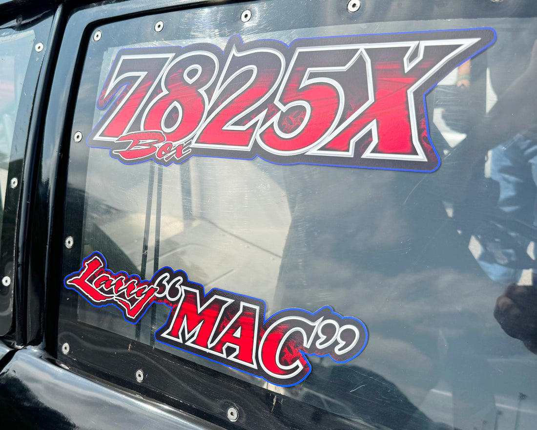 Professional Drag Racing Name/Number Kit – Racer Tees