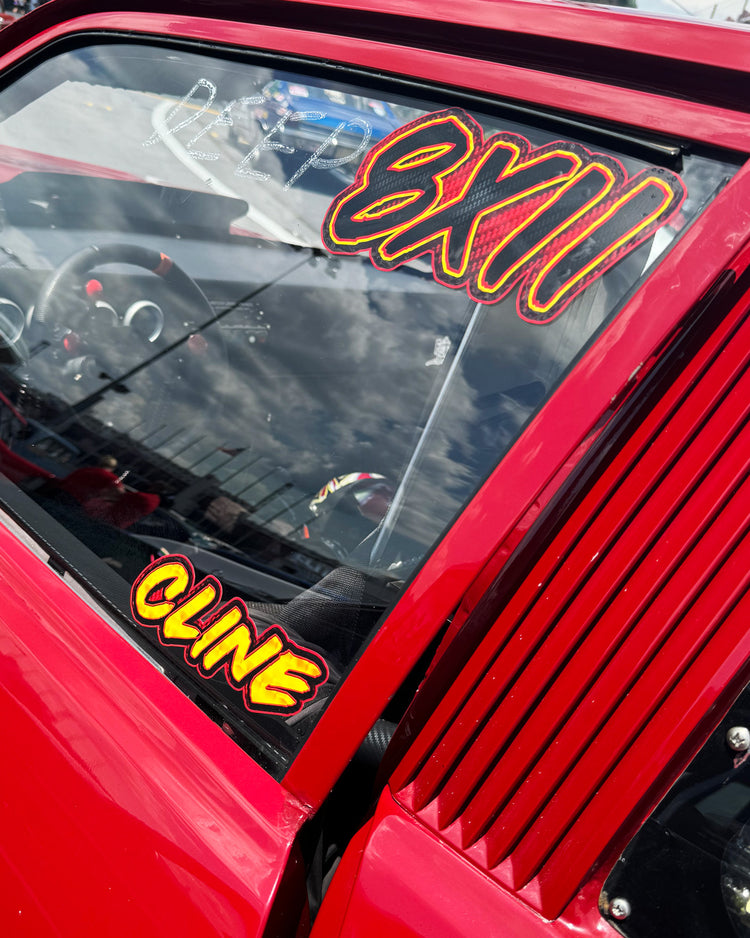 Professional Drag Racing Name/Number Kit – Racer Tees
