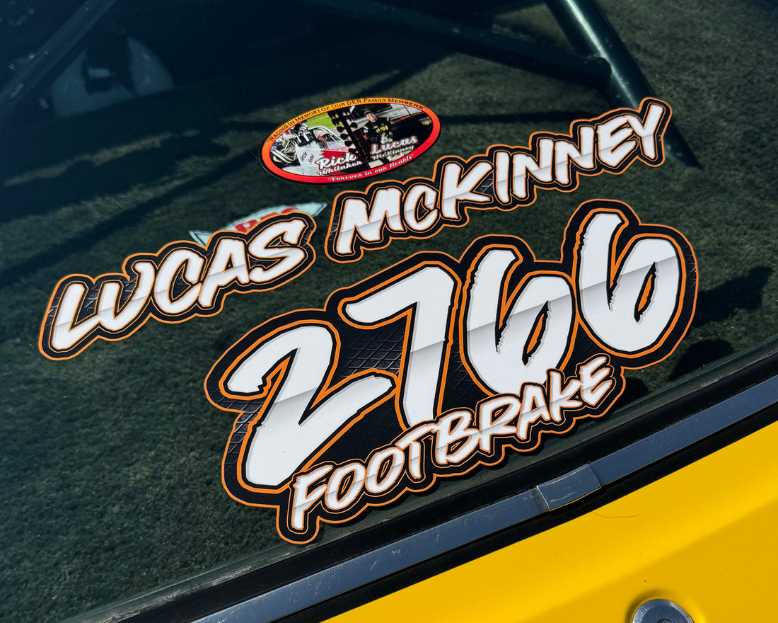 Professional Drag Racing Name/Number Kit – Racer Tees